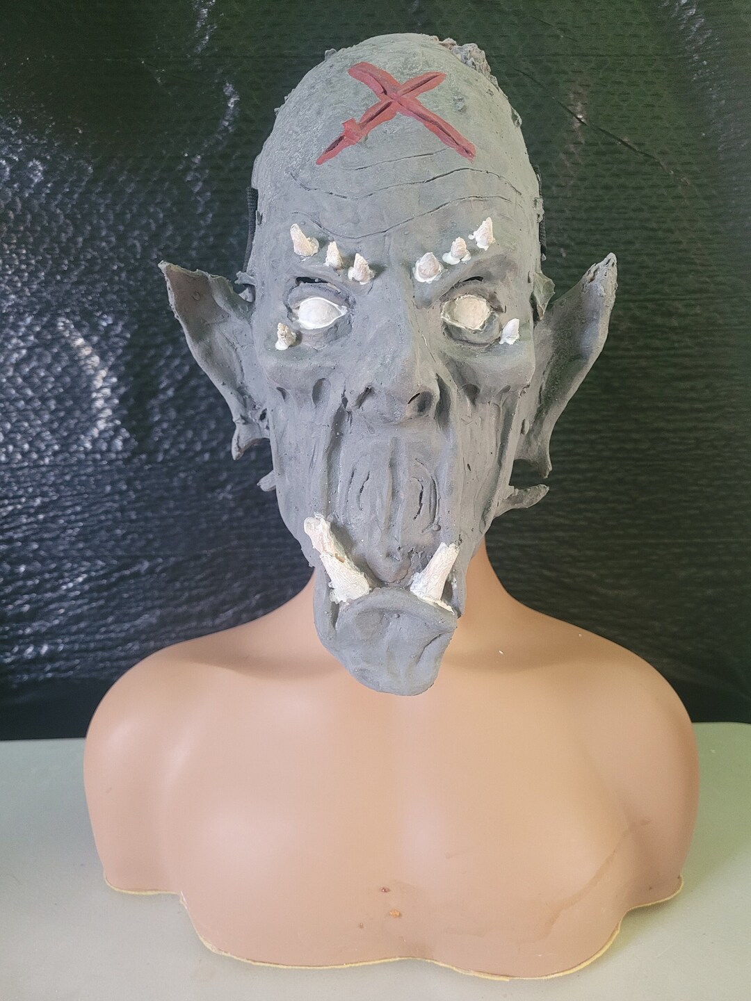 Grunk the Dark Ogre Latex Mask - Etsy