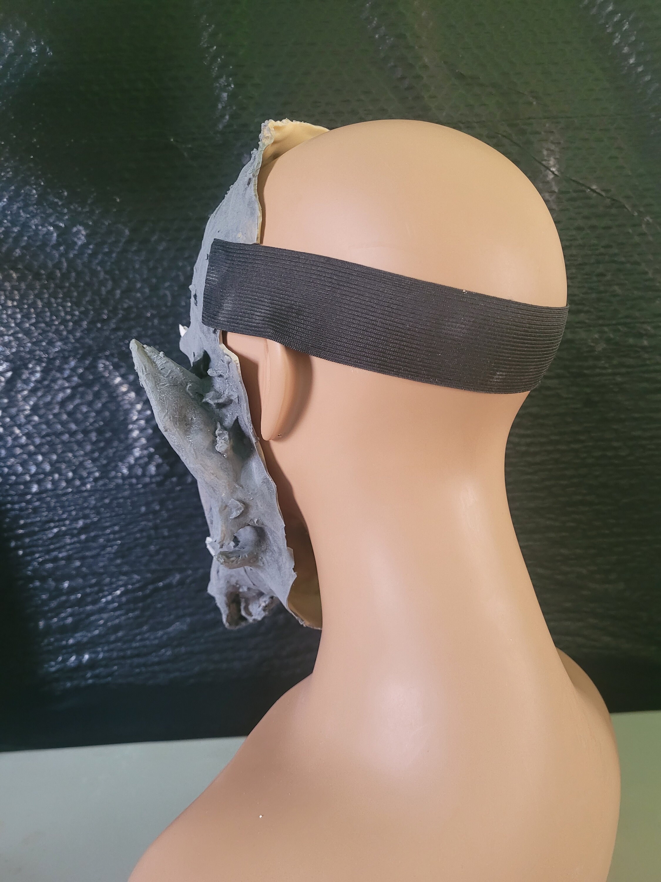 Grunk the Dark Ogre Latex Mask - Etsy