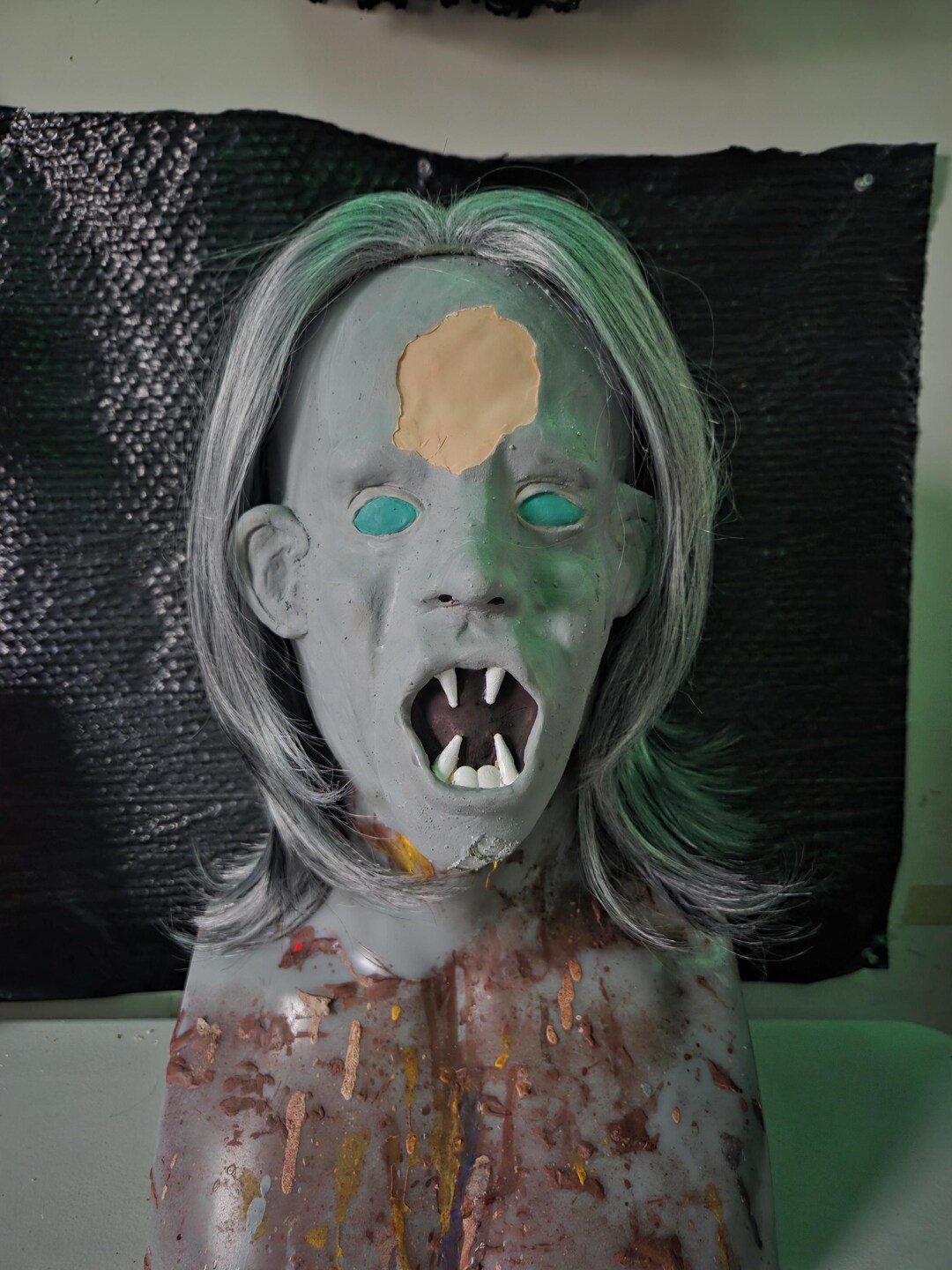 Gorgon in Stone Latex Mask - Etsy