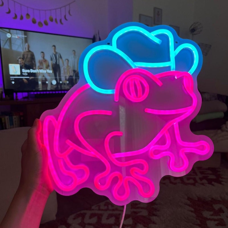 Toad Neon Sign - Etsy