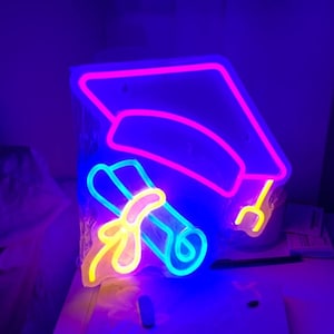 Congrats Grad Neon Sign Congrats Neon Lights Signs for Backdrop ...