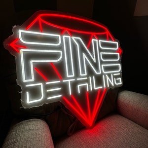 Custom Business Logo Neon Sign LED Neon Light | Personalized Company ...