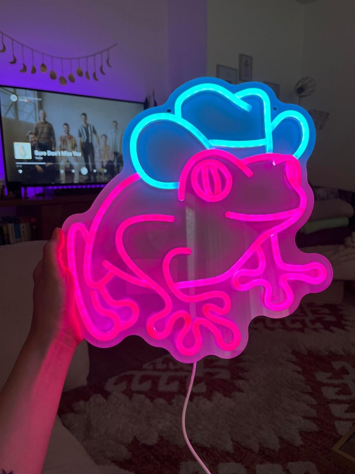 Custom Western Cowboy Frog Neon Sign| Wild West Home Decor| Western ...