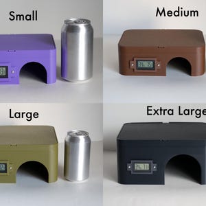 Reptile Humid Hide With Thermometer/hygrometer - Etsy
