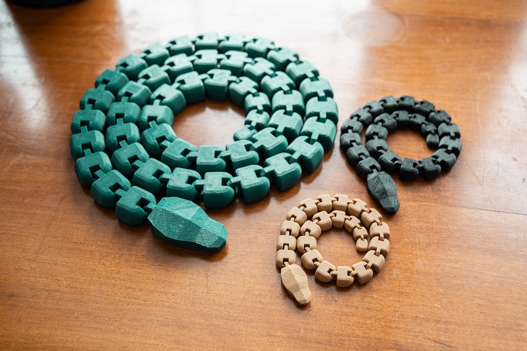 Articulated Snake Fidget Toy - Etsy
