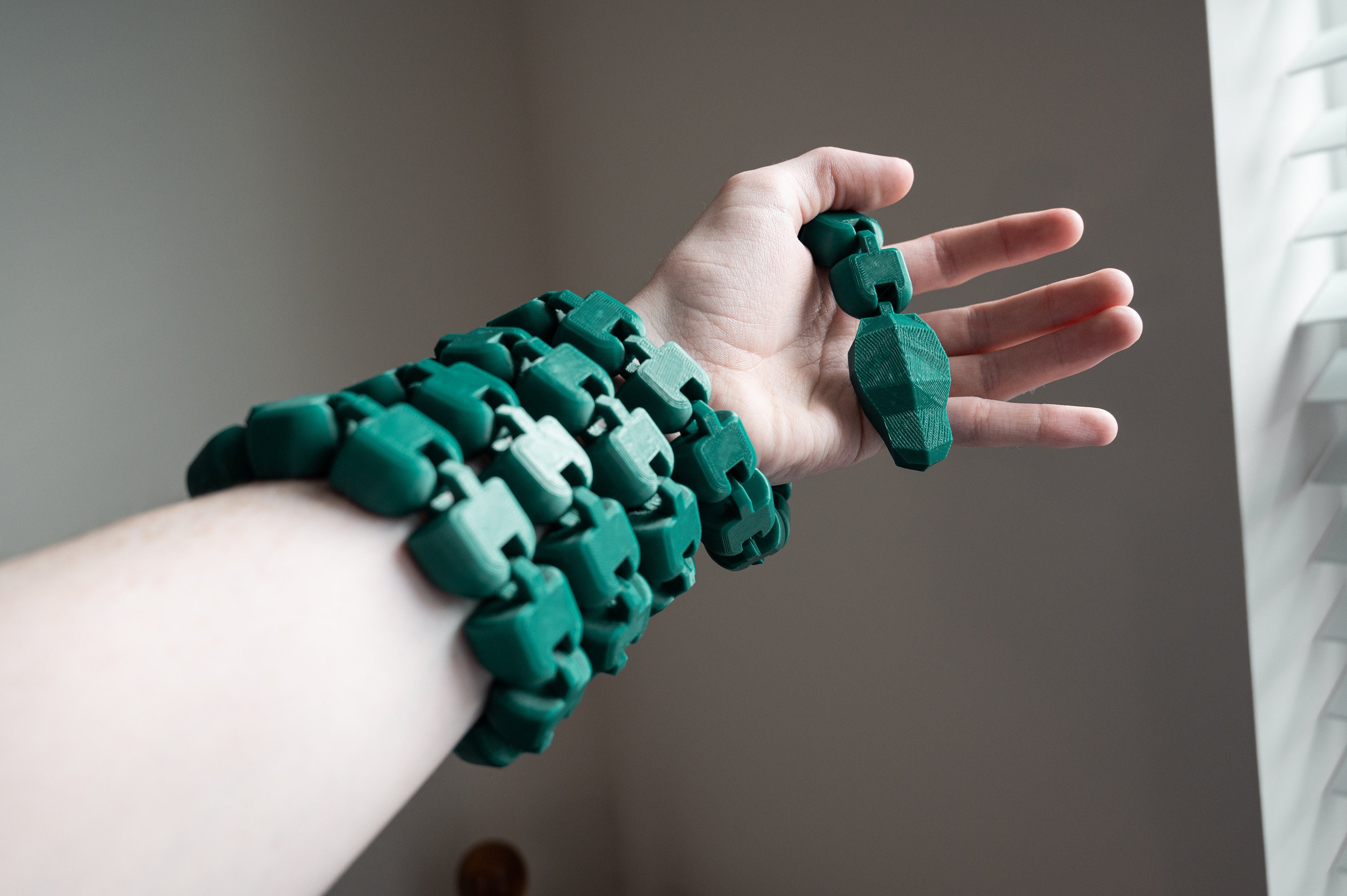 Articulated Snake Fidget Toy Glow in the Dark Edition - Etsy