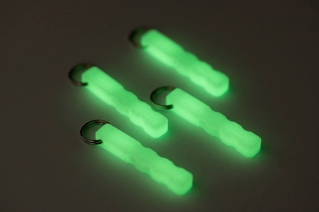 Magnetic Glow in the Dark Mini Keychain - 4 Pack - Etsy