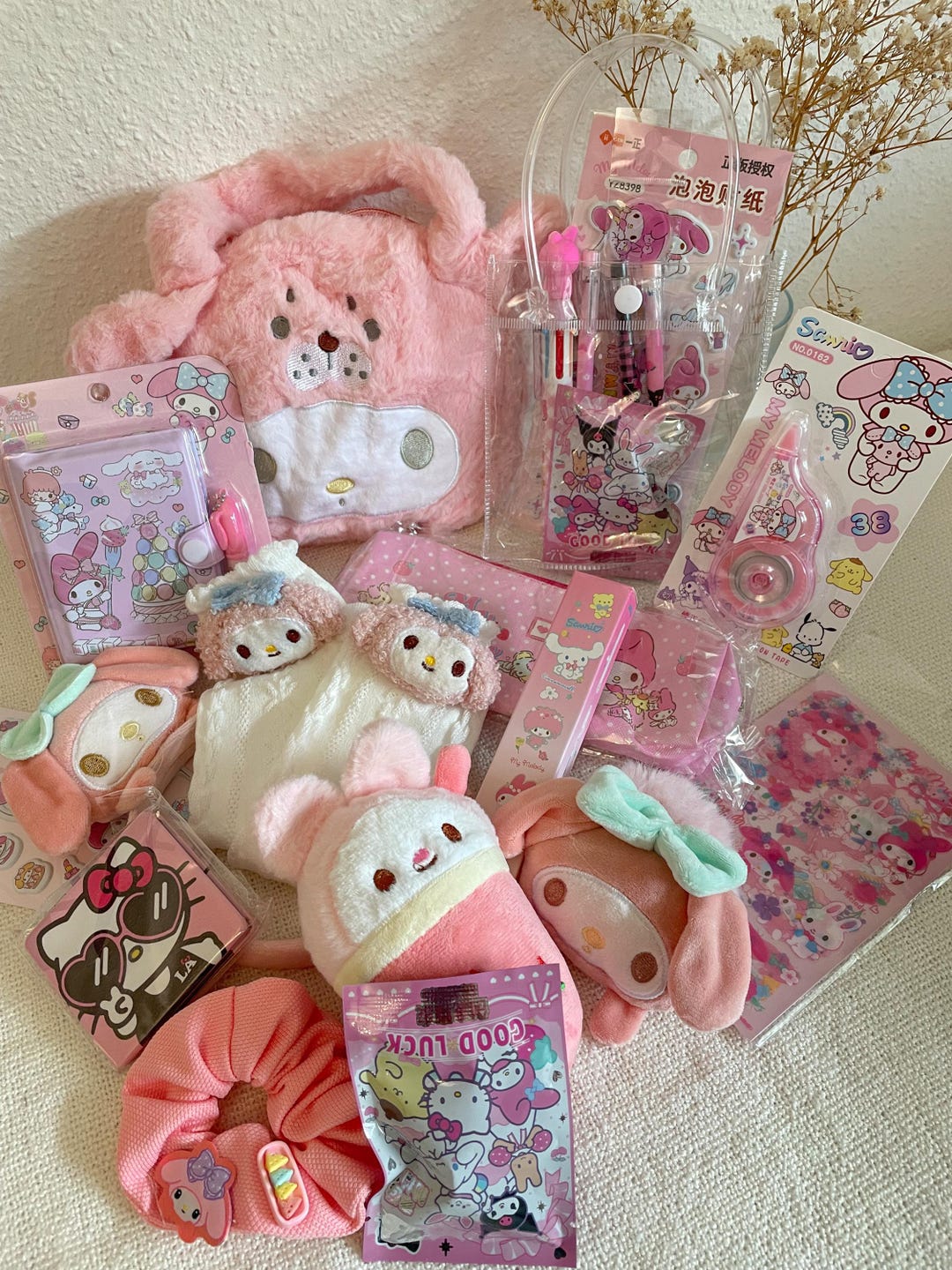 Kawaii My Melody Stationery Box Gift Bundles for Girls Bundle Box ...