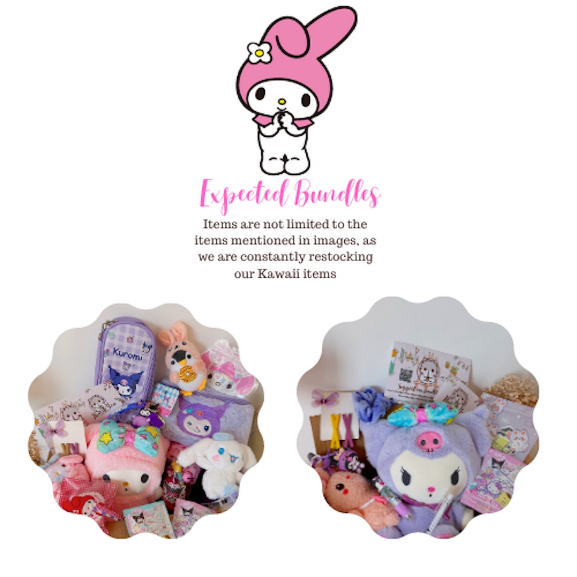 Kuromi Sanrio Kawaii Mystery Box Kawaii Surprise Box Gift Bundles for ...