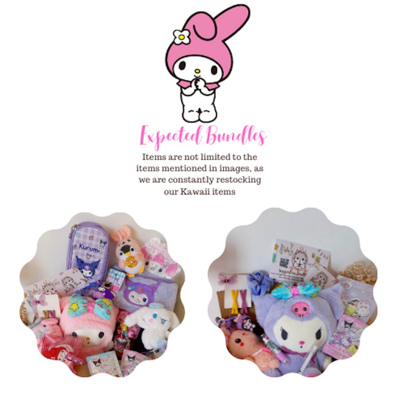 Kuromi Sanrio Kawaii Mystery Box Kawaii Surprise Box Gift Bundles for ...