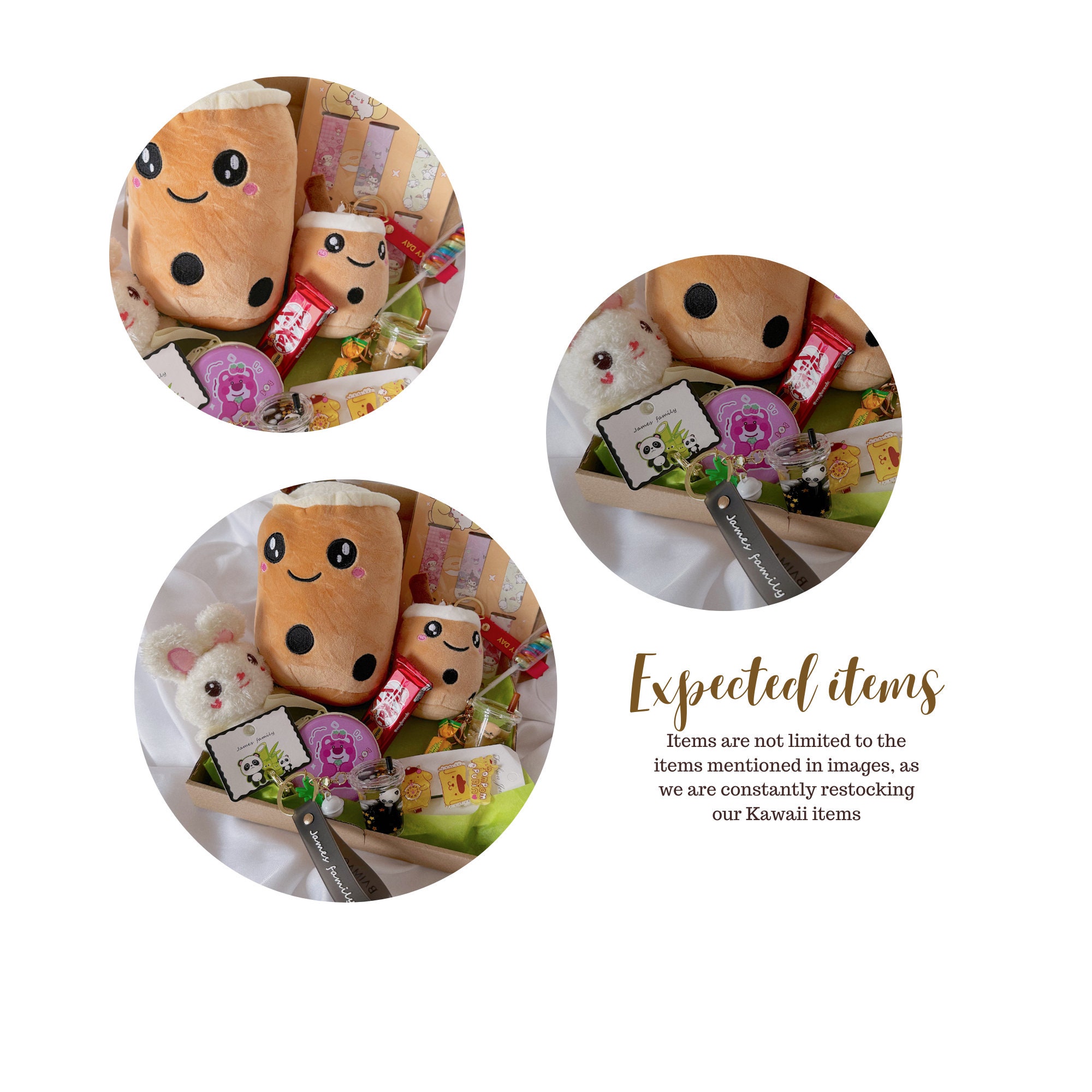 Boba Kawaii Bundle Boba Kawaii Mystery Bundle Kawaii Boba Tea Plushies ...