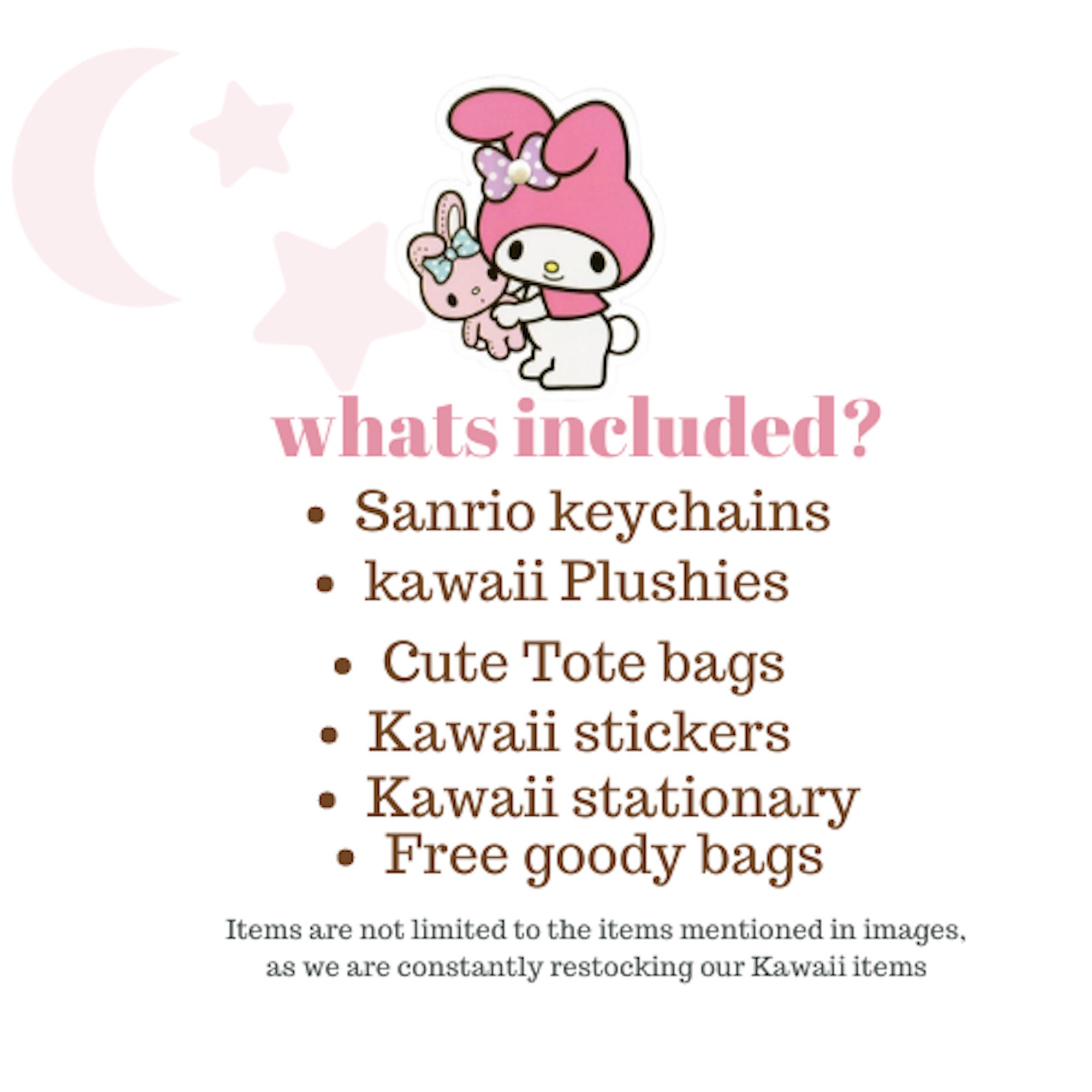 Kuromi Sanrio Kawaii Mystery Box Kawaii Surprise Box Gift Bundles for ...