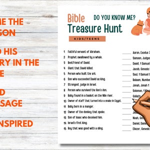Bible Game for Kids and Teens, Bible Riddle, Bible Trivia, Sunday ...