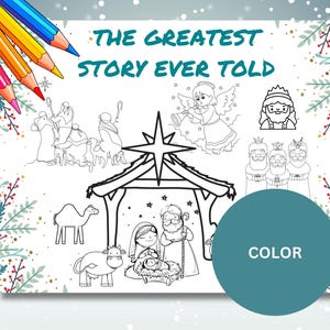 Advent Scripture Cards, Christmas Story Cards, Nativity Calendar ...