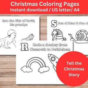Christmas Alphabet Coloring Pages, Holiday Coloring Sheets, Christmas ...