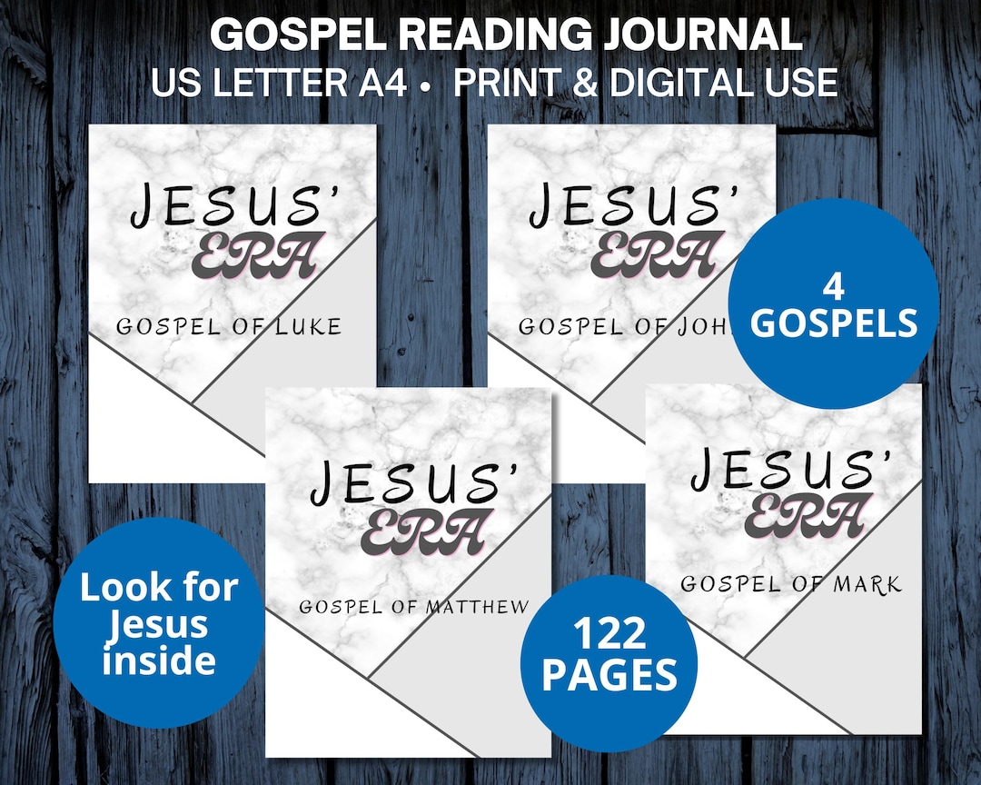 Gospel Study Plan, Gospel Reading Plan, Bible Study Journal, Faith ...