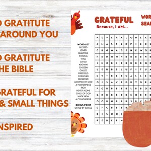 Printable Thanksgiving Game, Thanksgiving Word Search, Family ...