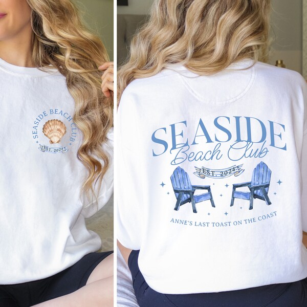 Custom Wedding Crewnecks Beach Club - Etsy