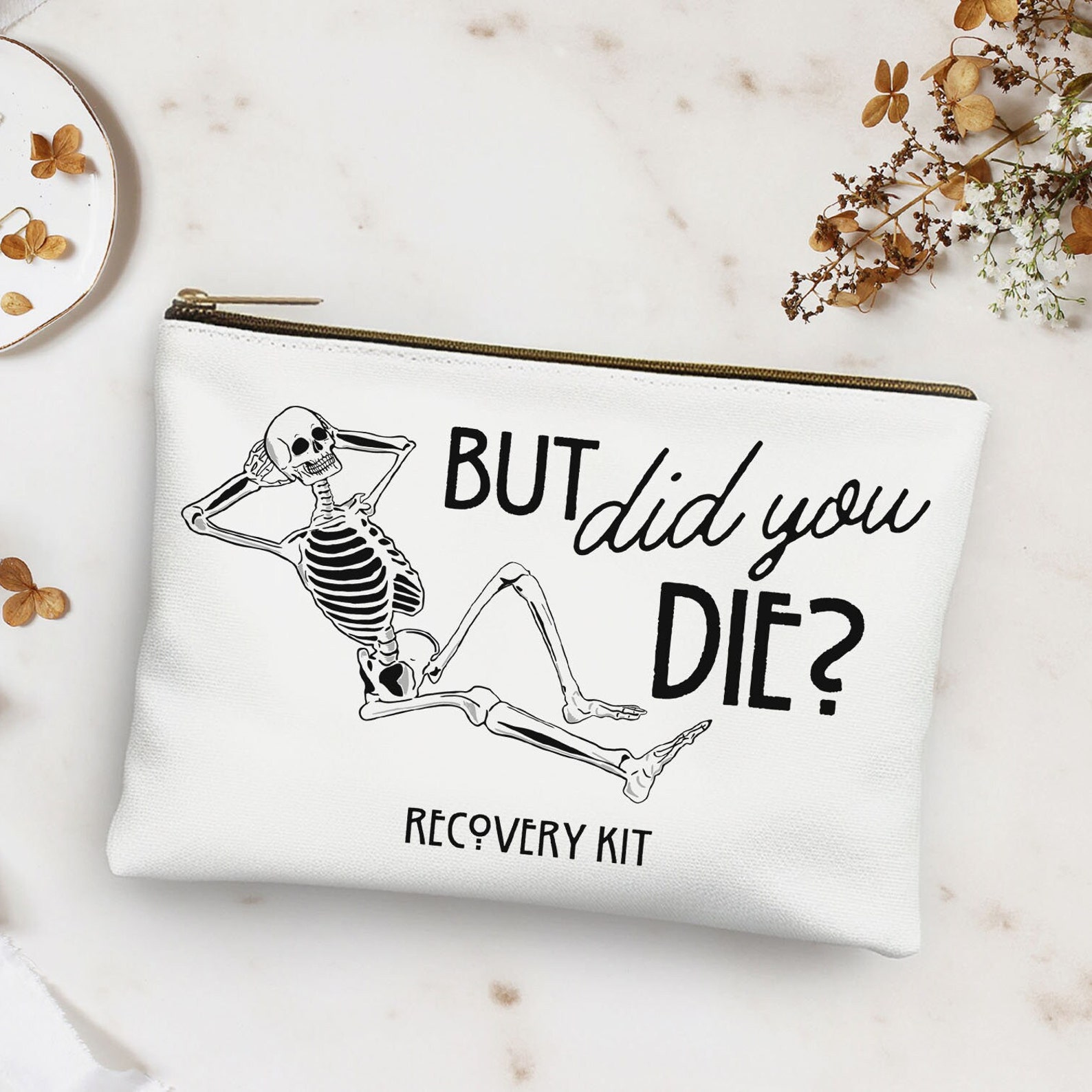 Spooky Bachelorette Party Recovery Kit Skeleton Hangover Kit - Etsy