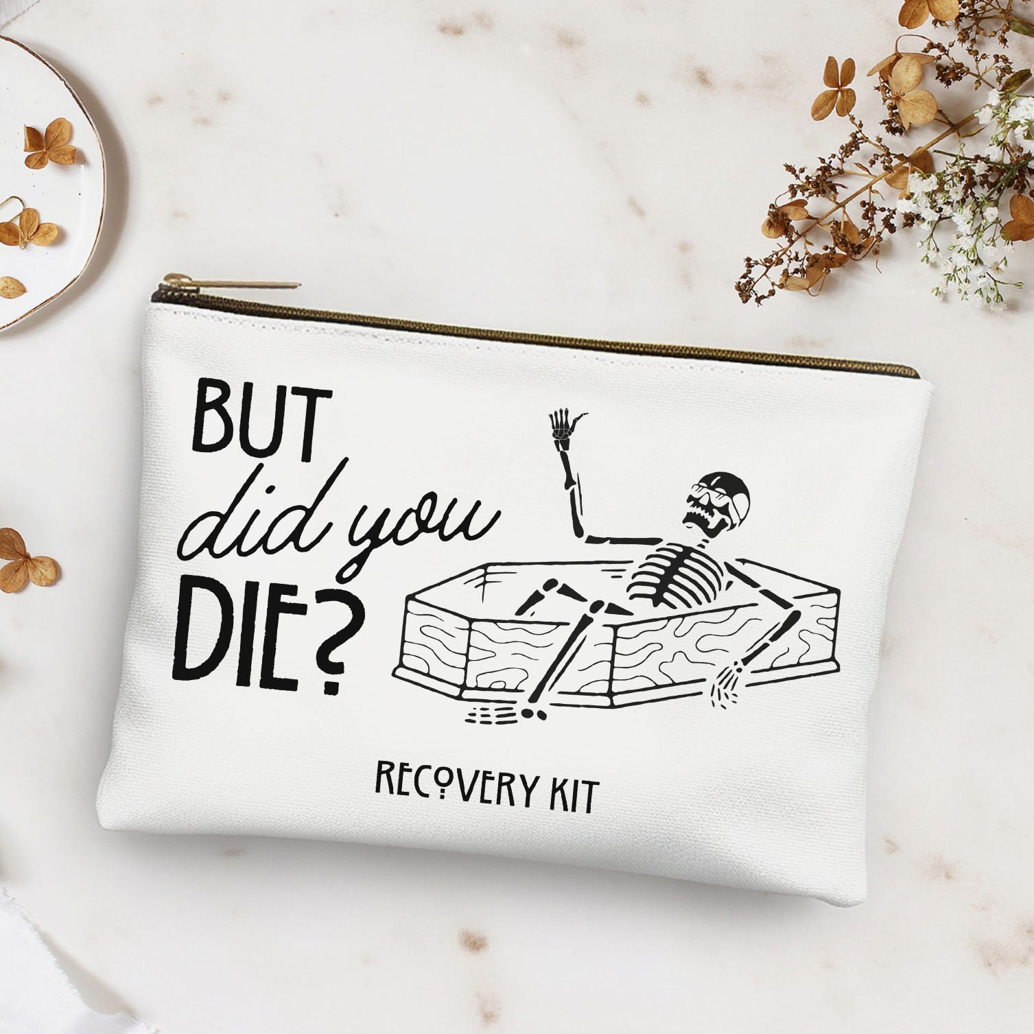 Spooky Bachelorette Party Recovery Kit, Skeleton Hangover Kit ...