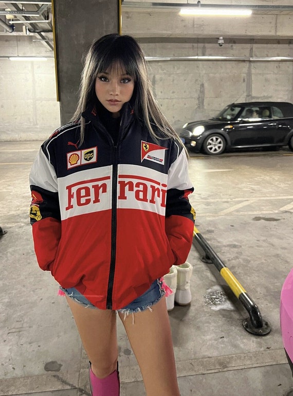 Unisex racing jacket, streetwear - Gem