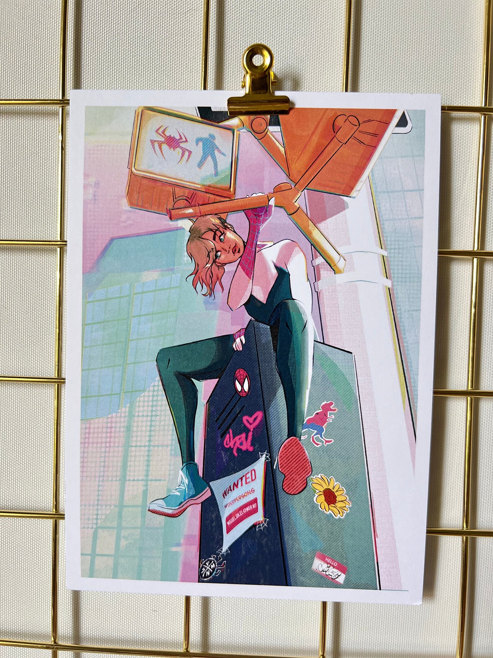 Spider-gwen | Art Print - Etsy