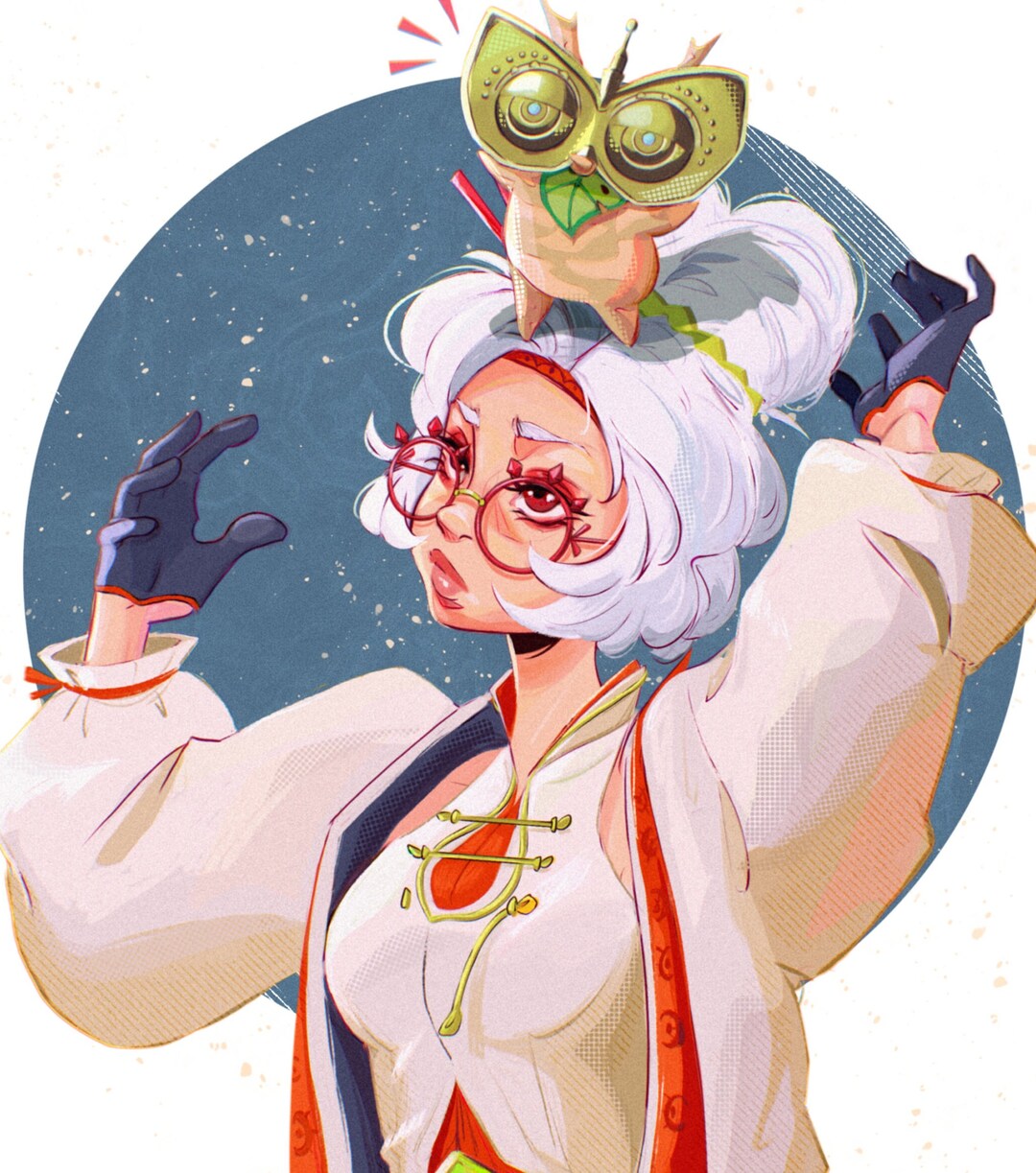 Purah and Korok - TOTK | Art Print - Etsy