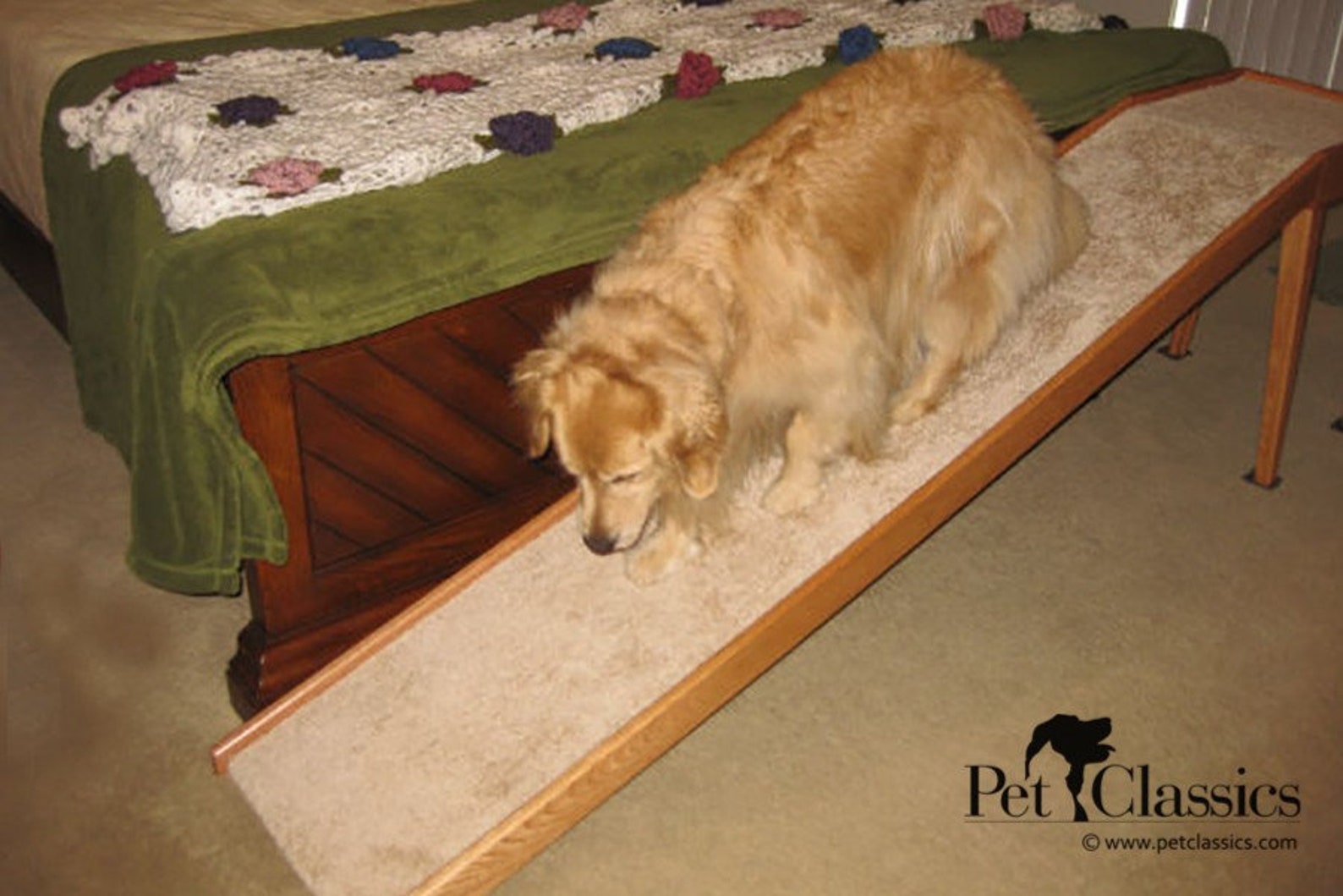 12 Wide, 22 Degree, Tall Normal Slope Dog Ramp. Moderate Incline for ...