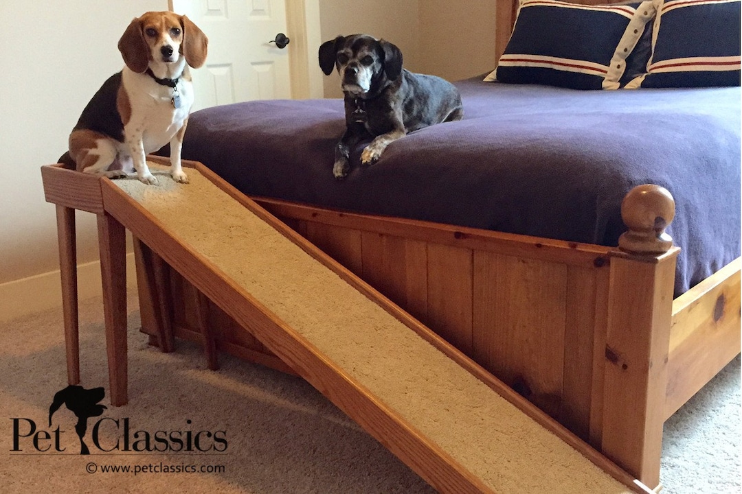 12" Wide, 22 Degree, Tall Normal Slope Dog Ramp. Moderate Incline for ...