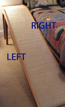 Climber Slope Dog Ramp for Pets That Are Somewhat Agile but Can Not, or ...