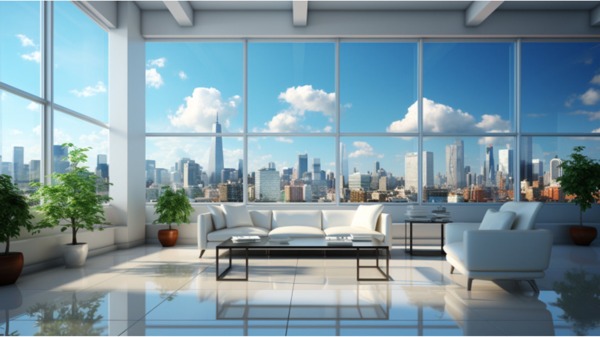 Zoom Virtual Background Elegant Office Escape Microsoft Teams Backdrop ...