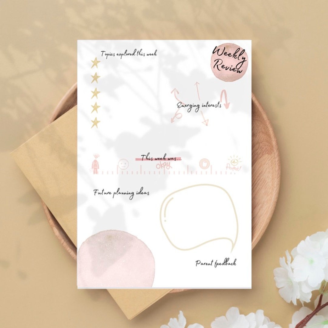 EYLF Early Childhood Educator Weekly Review - Etsy