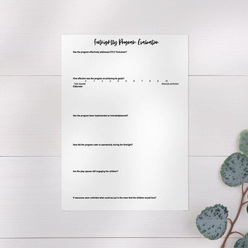 Eylf Critical Reflection Pack Etsy