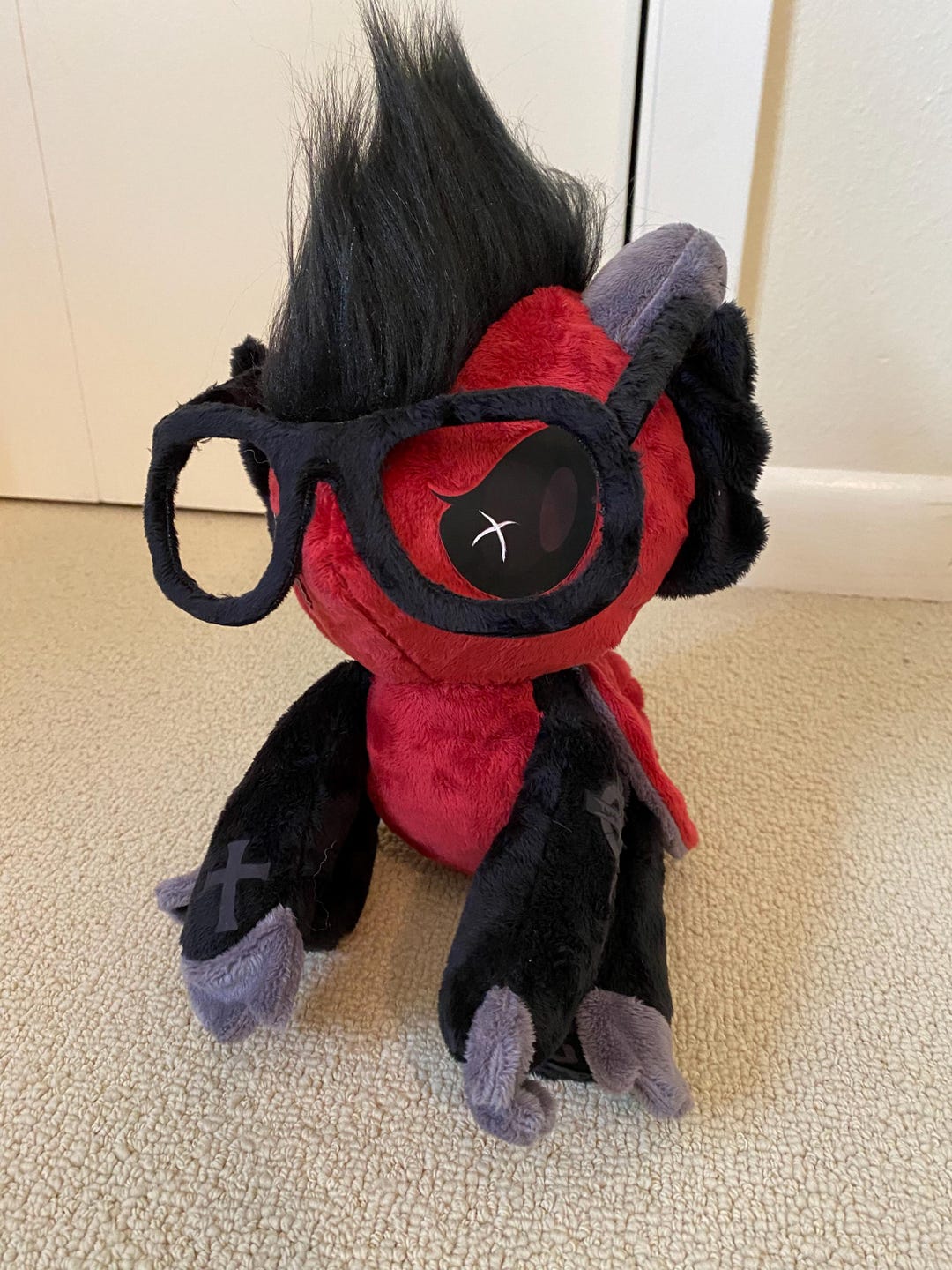 Ghost Adventures Zak Plushie Fan Art Dragon Handmade Stuffed Animal ...
