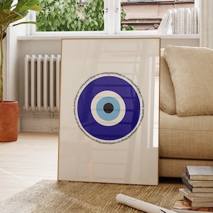 Evil Eye Poster Prints, Good Things Are Coming Print, Minimalis Wall ...