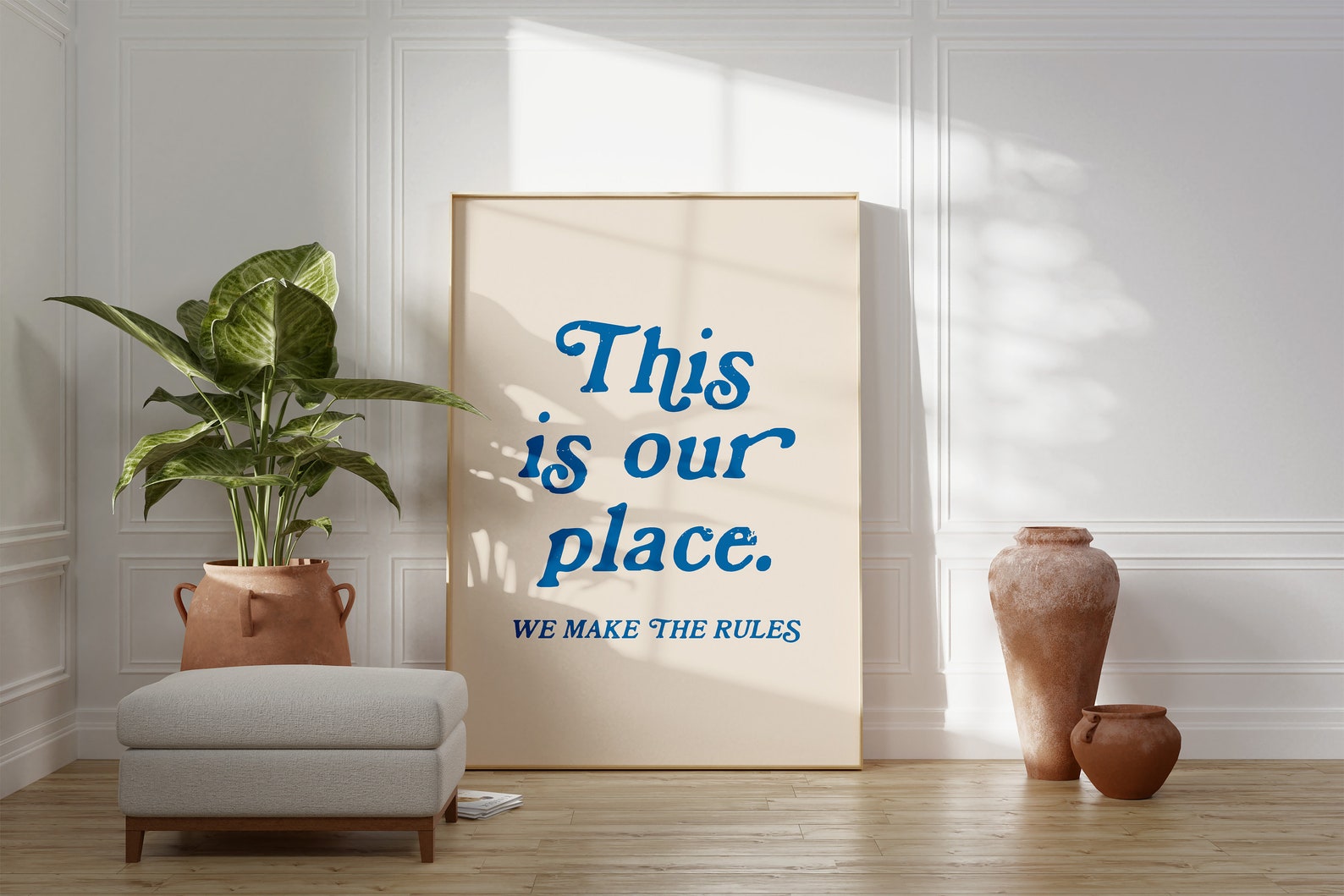This is Our Place Print, We Make the Rules Poster, Taylor Swift Lover ...
