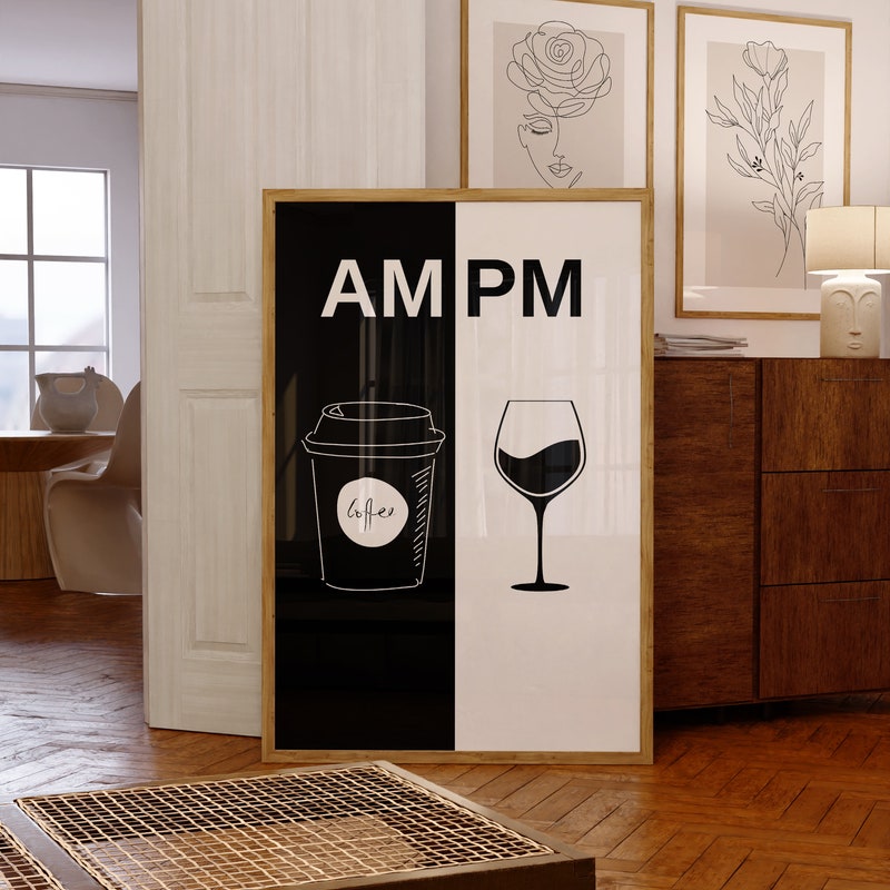 Am Pm Sign - Etsy