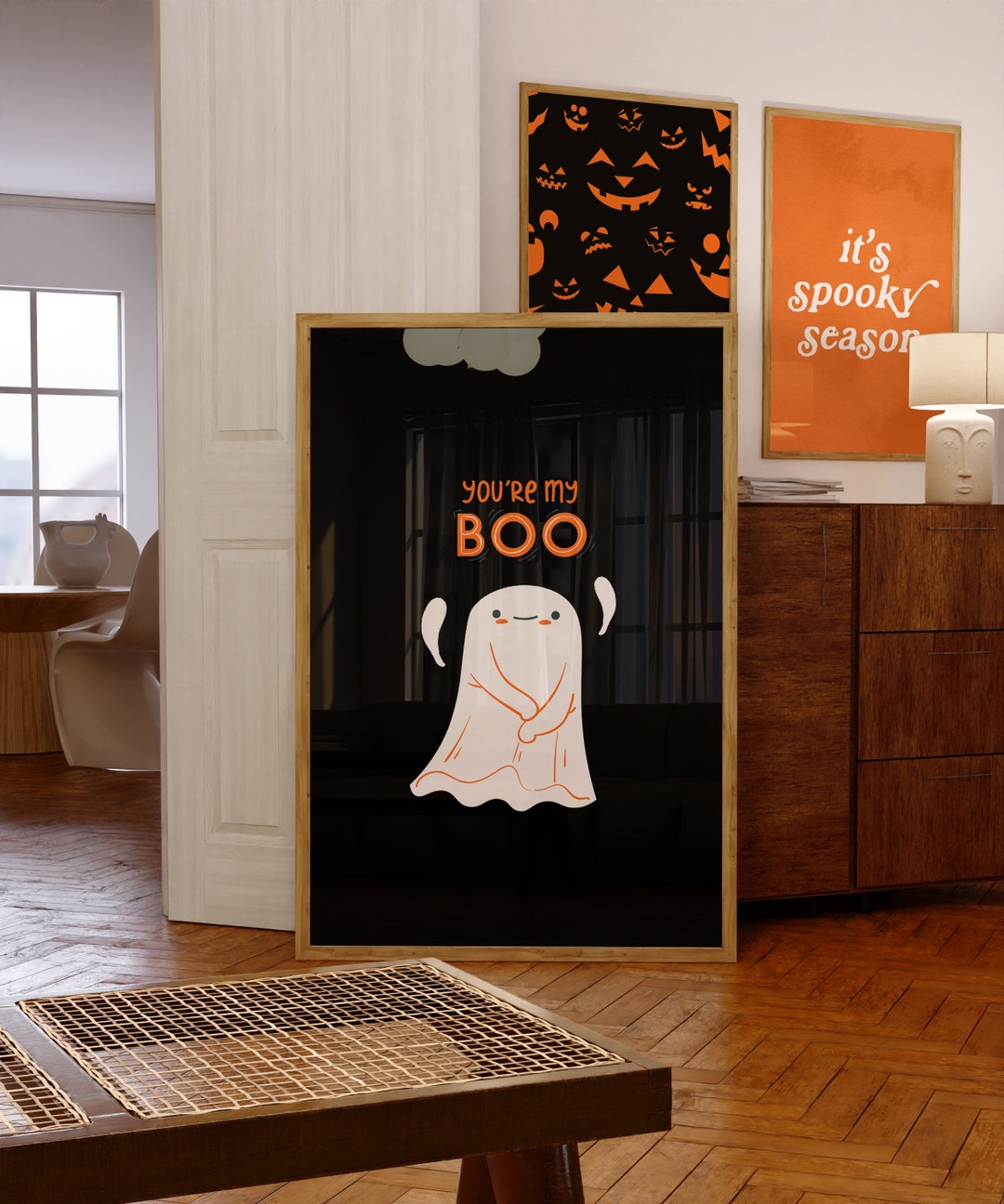 You Are My Boo Poster, Ghost Print, Halloween Wall Decor, Halloween ...