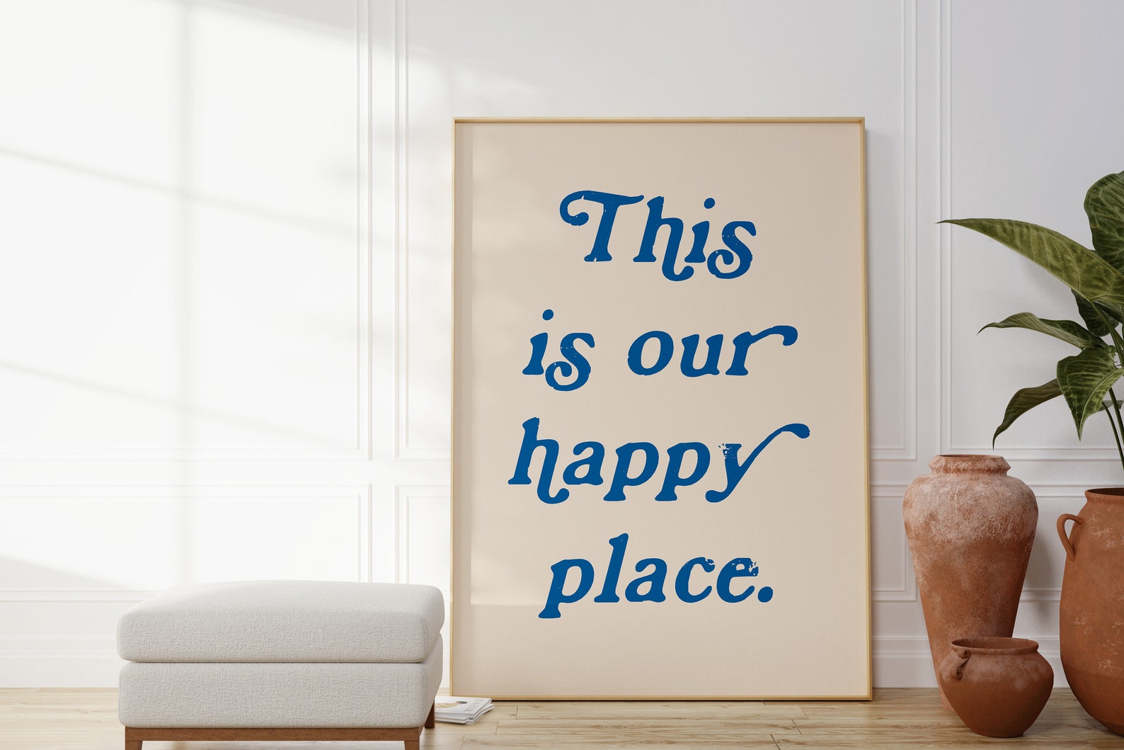 This is Our Happy Place Prints, Quote Poster, Our Happy Place Wall Art ...