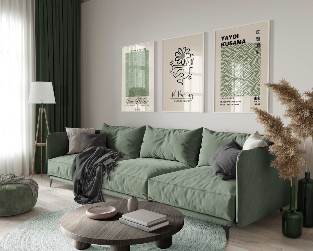 Henri Matisse Poster, Keith Haring Print, Yayoi Kusama Wall Art, Pastel ...