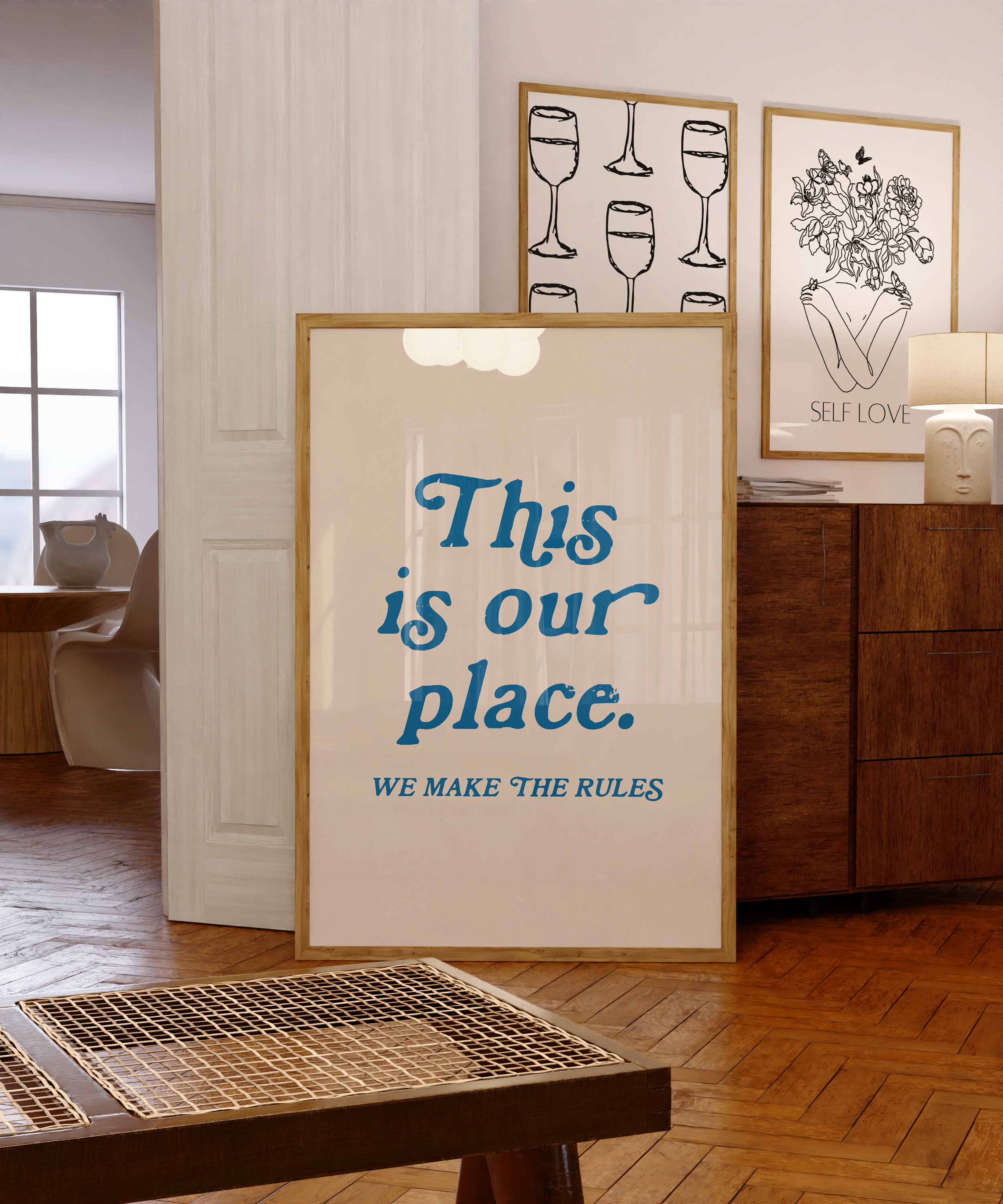 This is Our Place Print, We Make the Rules Poster, Taylor Swift Lover ...
