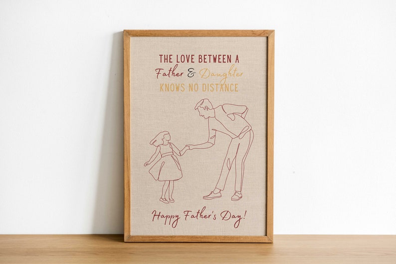 Happy Fathers Day Print, Fathers Day Poster, Fathers Day Printable Wall ...