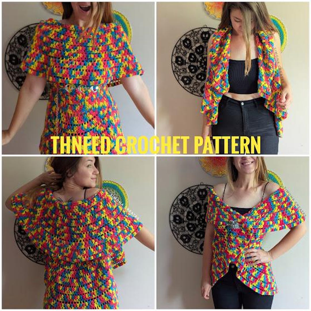 Thneed Crochet PDF Pattern, Written Crochet PATTERN - Etsy
