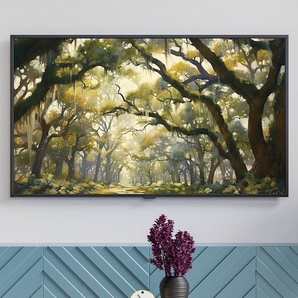 Spanish Moss Trees - Etsy