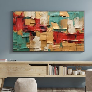 Samsung Frame TV Art, Beautiful Abstract Digital Painting, Abstract Art ...