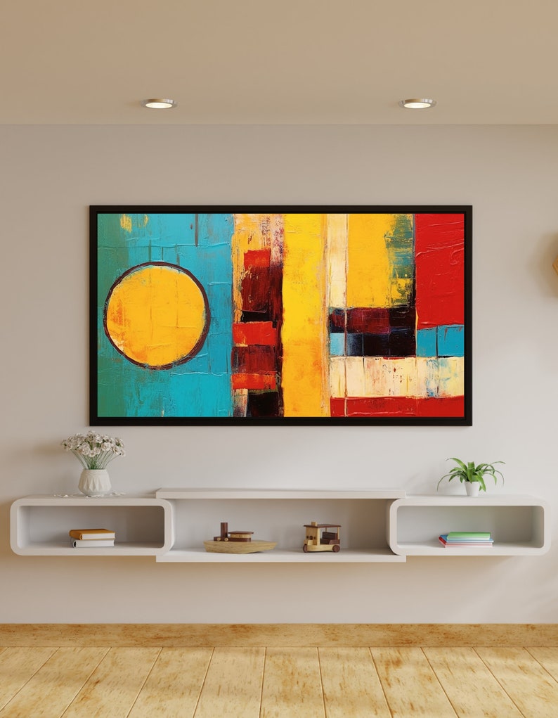 Samsung Frame TV Art, Stunning Abstract Art, Wall Art, Abstract Wall ...