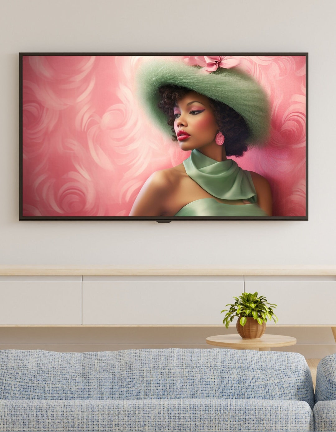 Samsung Frame TV Art Collection, Beautiful AKA Art Painting, Digital ...