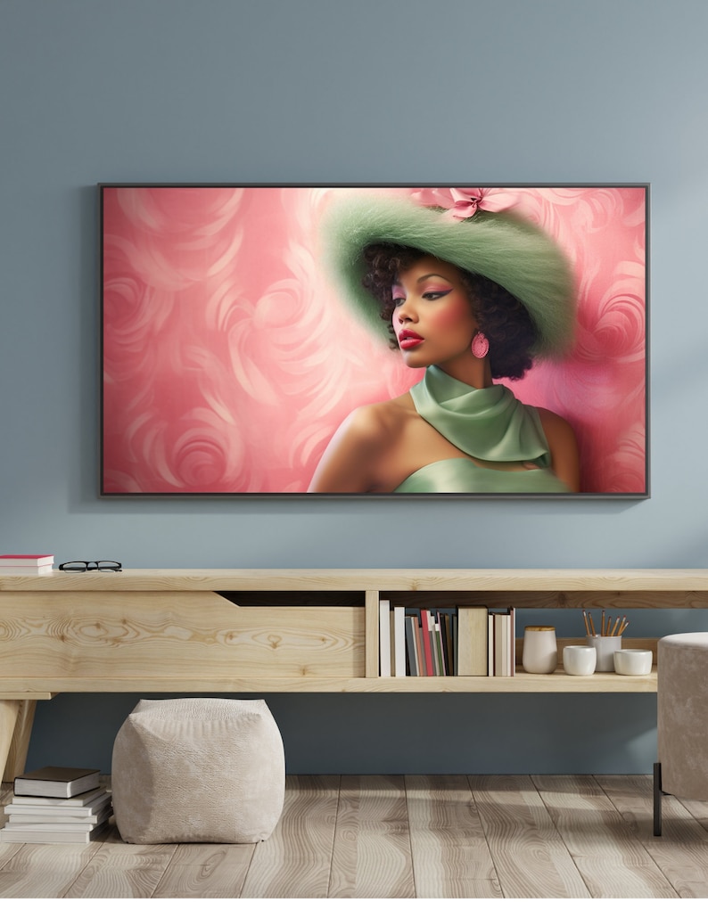 Samsung Frame TV Art Collection, Beautiful AKA Art Painting, Digital ...