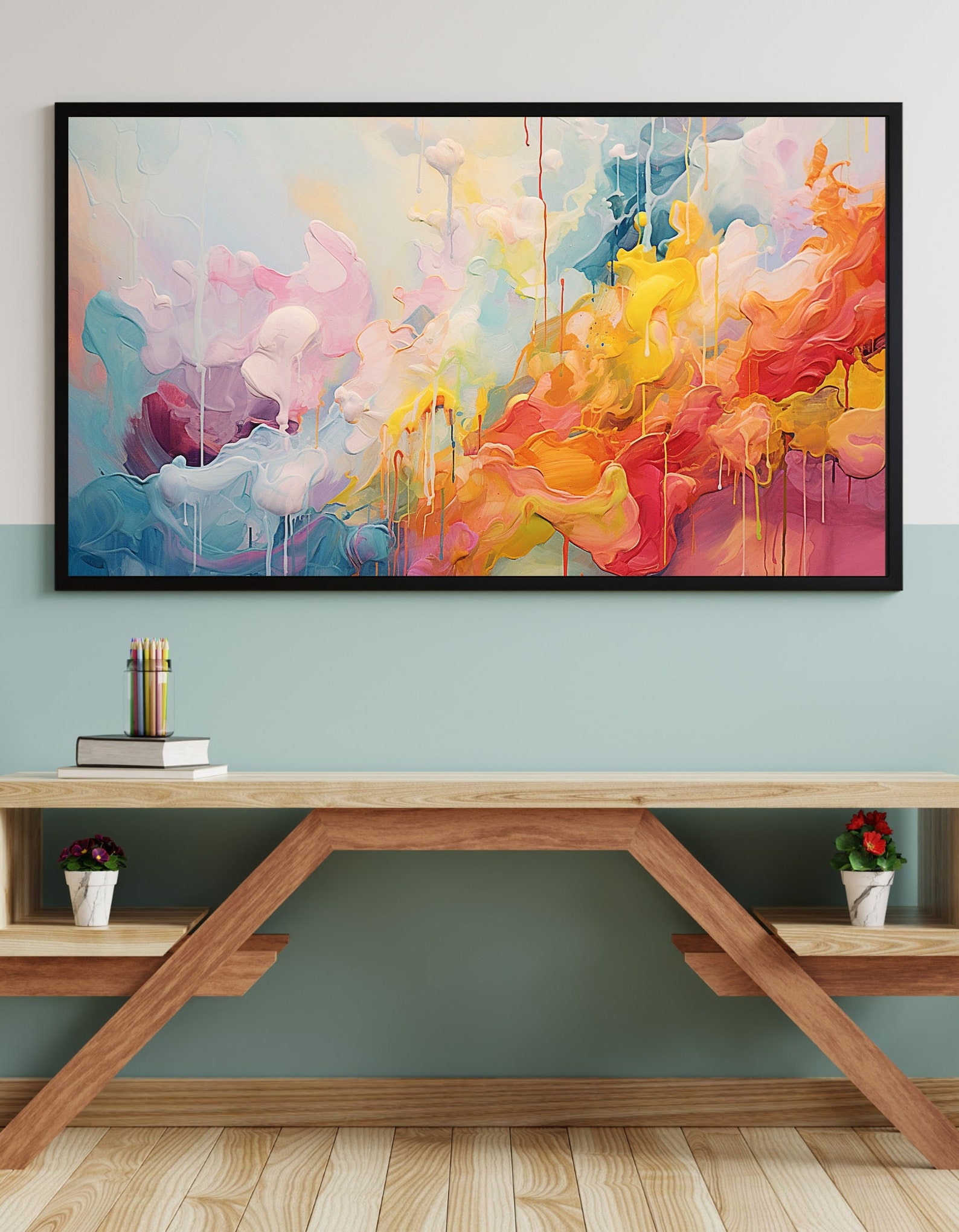 Samsung Frame Tv Art Collection, Amazing Abstract Art, Abstract Tv Art ...