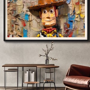 Samsung Frame TV Art, Toy Story Digital Painting, Abstract Art, Instant ...